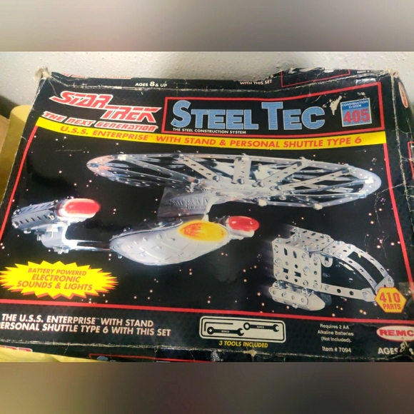 Remco | Other | Remco Steel Tec Star Trek Next Generation Uss ...